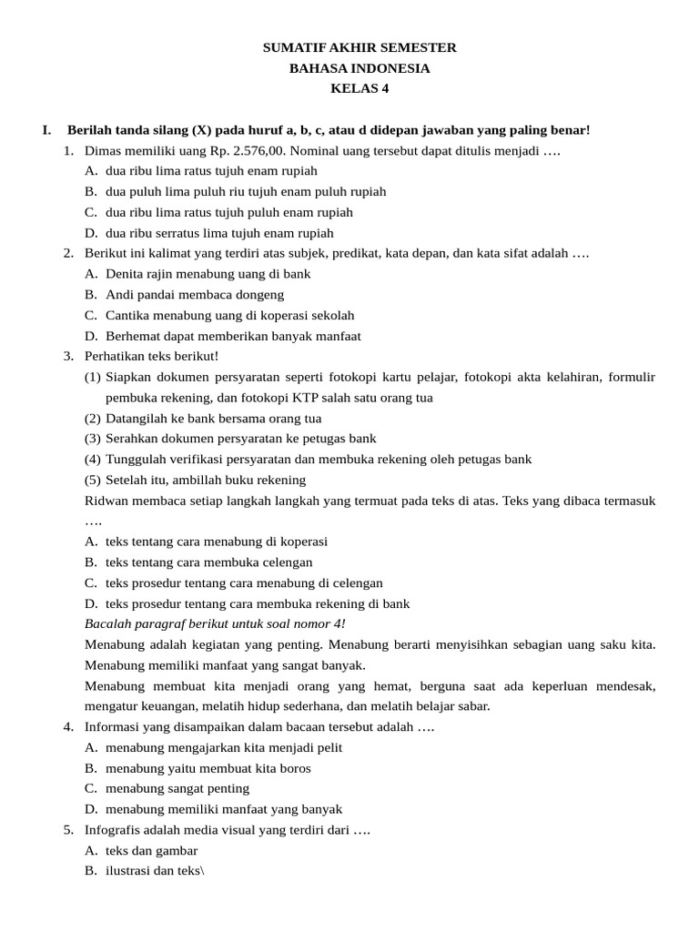 Sas 2 Bindo KLS 4 | PDF