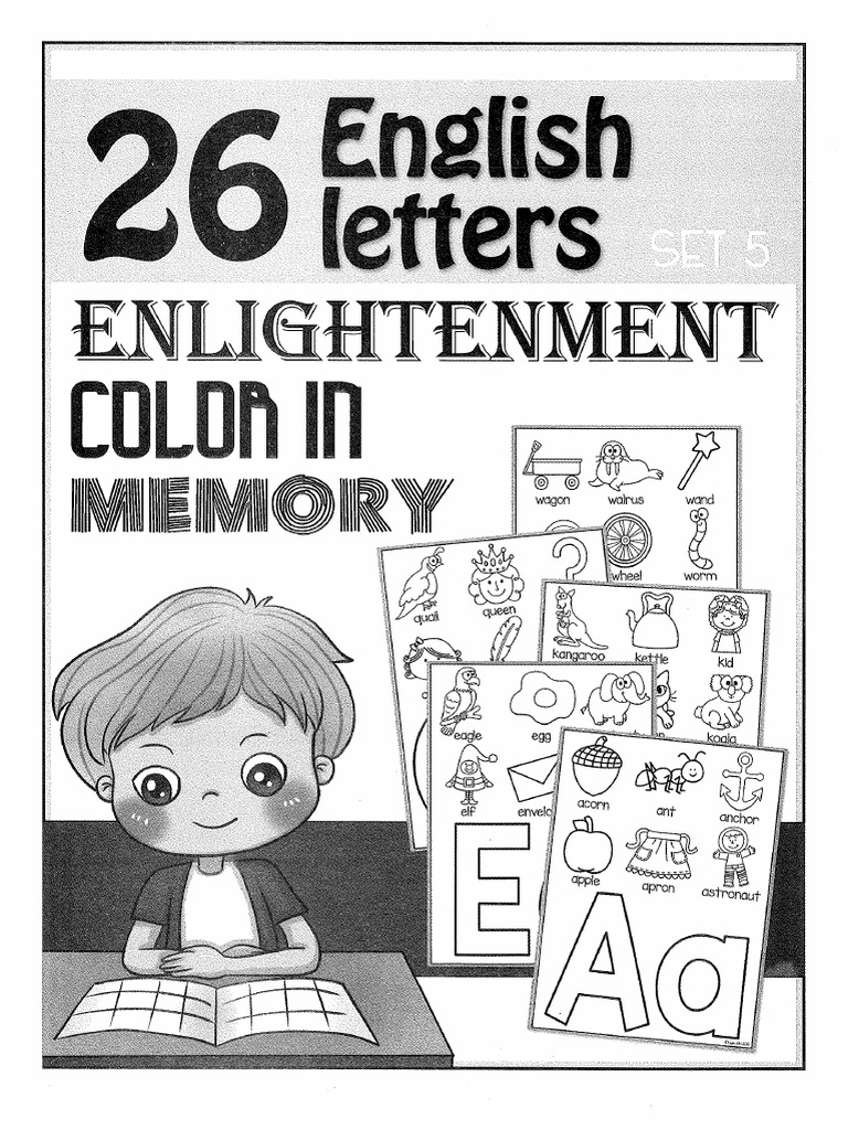 26 English Letters Set5 | PDF