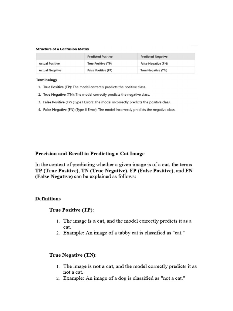 Confussion and Diffusion Matrix | PDF