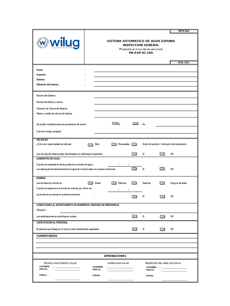 NFPA 16 Agua-Espuma | PDF