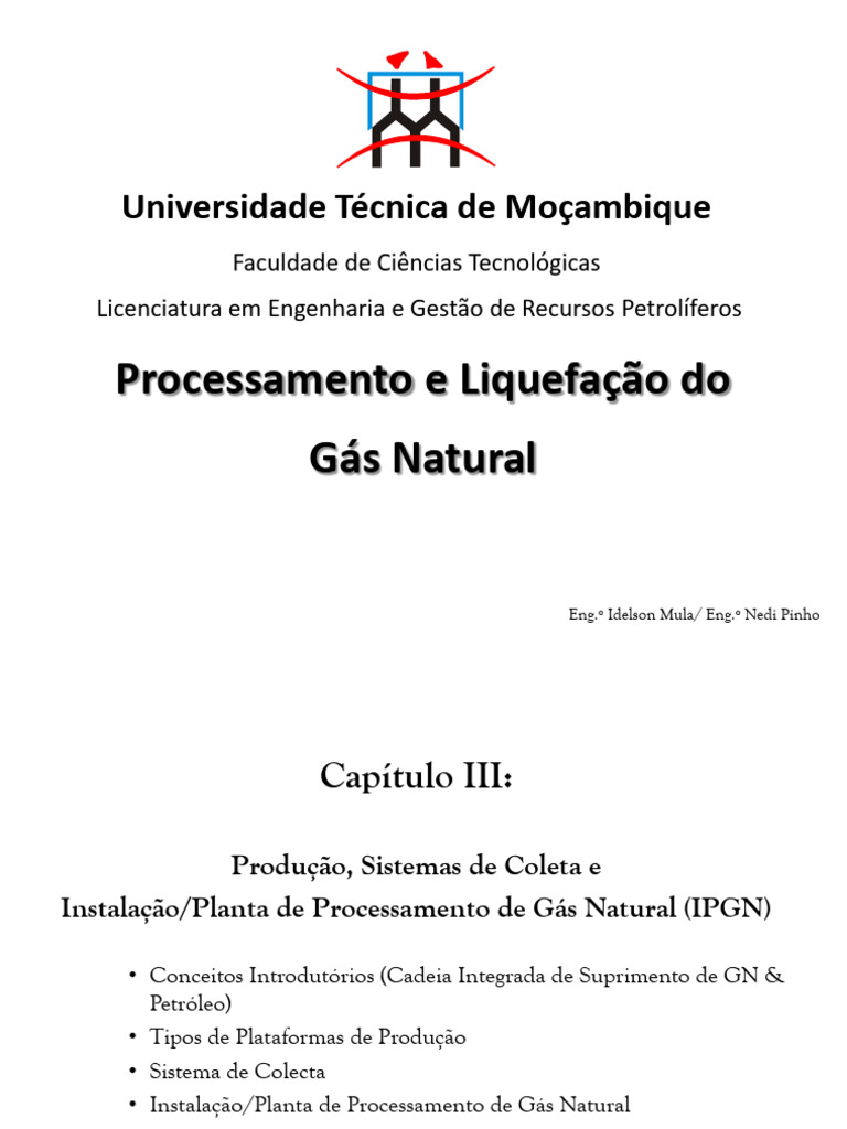 Processamento e Coleta de Gás Natural | PDF | Gás natural | Petróleo