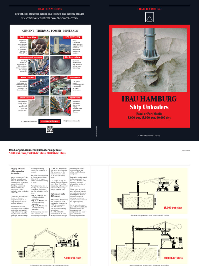 Ibau Hamburg Ship Unloaders | PDF