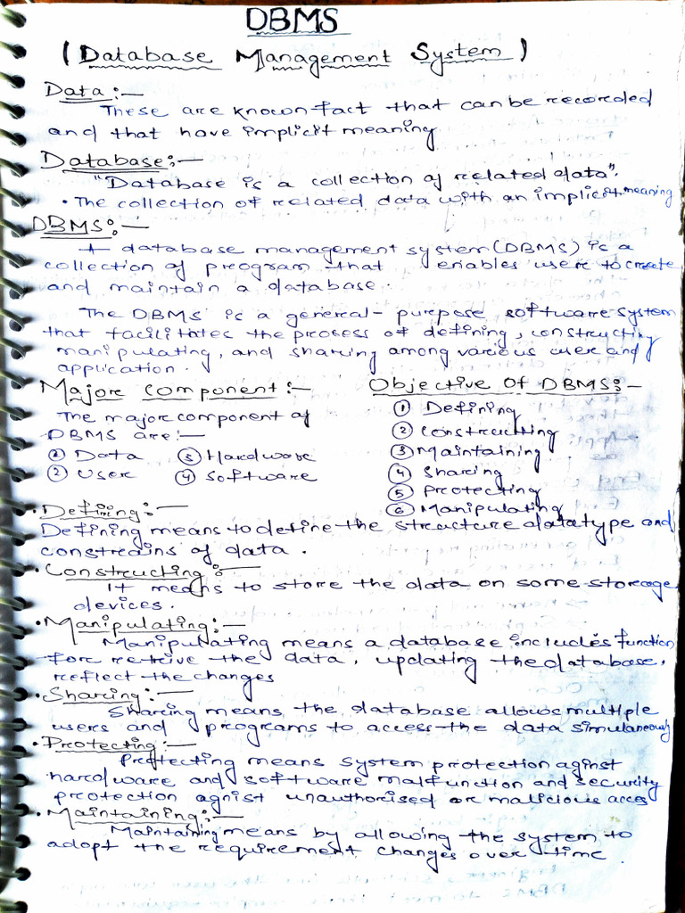 DBMS | PDF