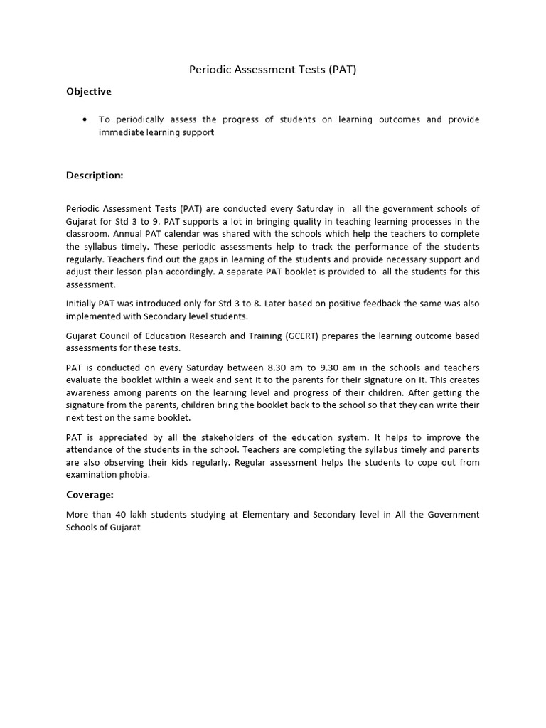 17--periodic-assessment-tests-pat | PDF