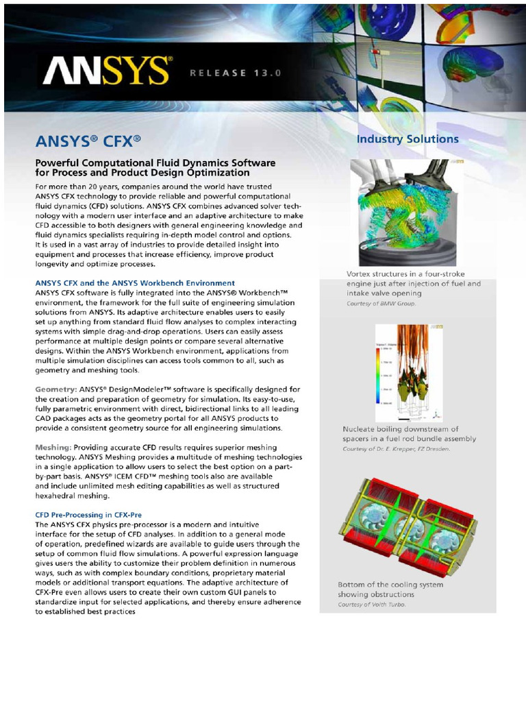ansys-cfx | PDF