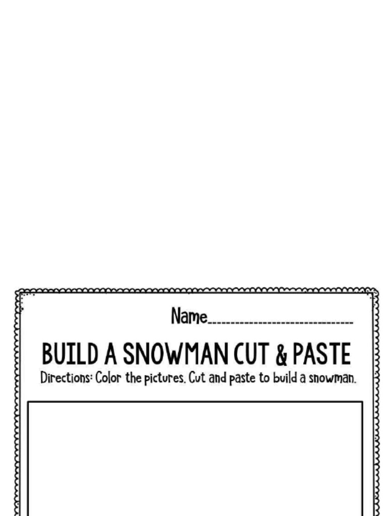 Build A Snowman | PDF