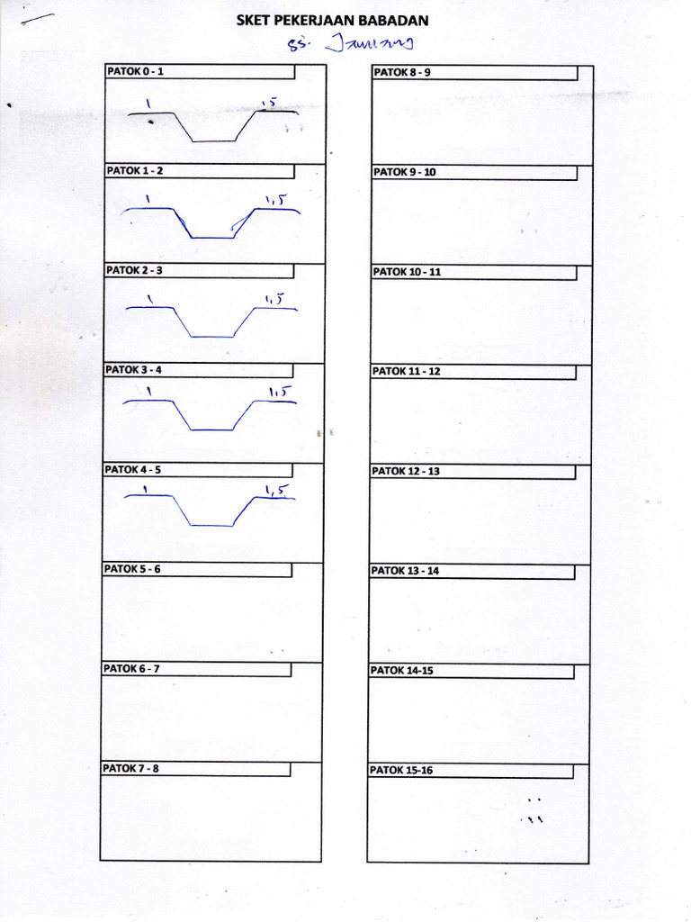 Sket SS Jamblang | PDF