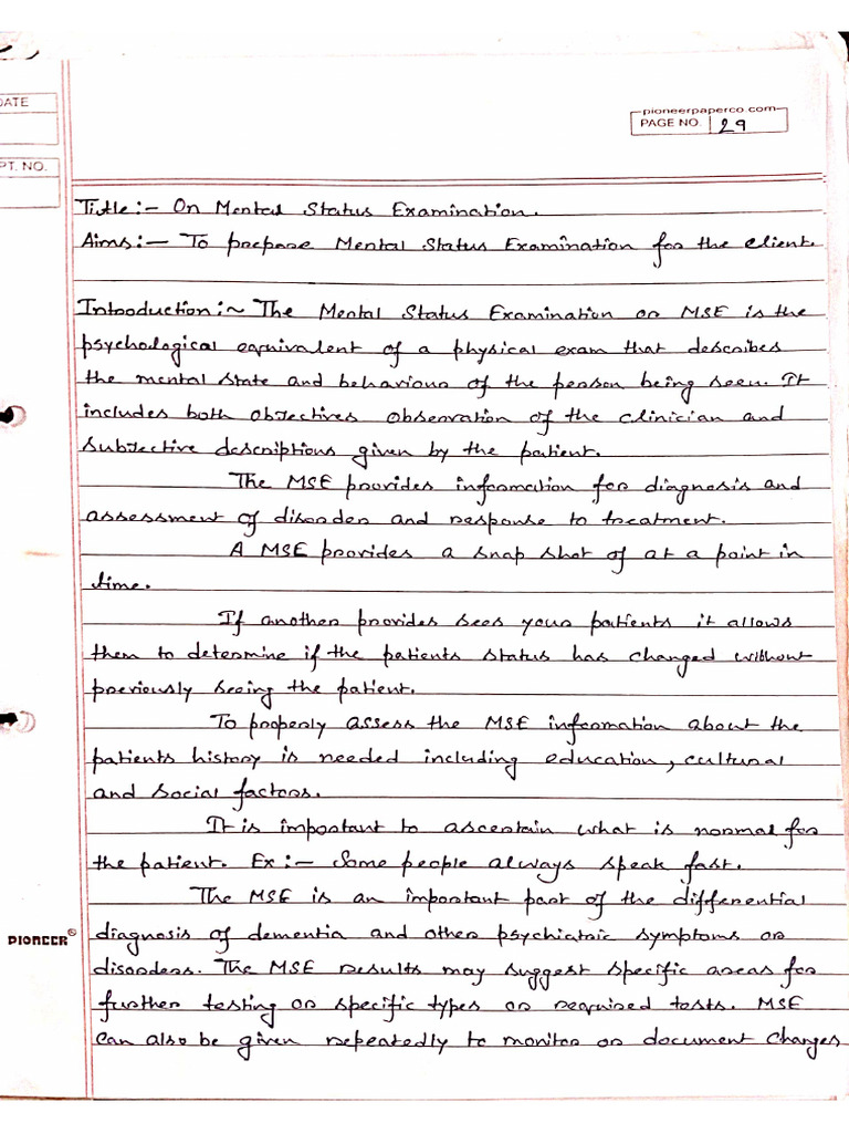 MSE Write Up | PDF
