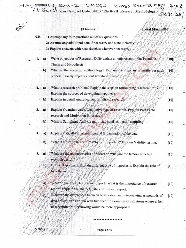 Me-Computer Sem2 Rm-Cbcgs Dec18 | PDF