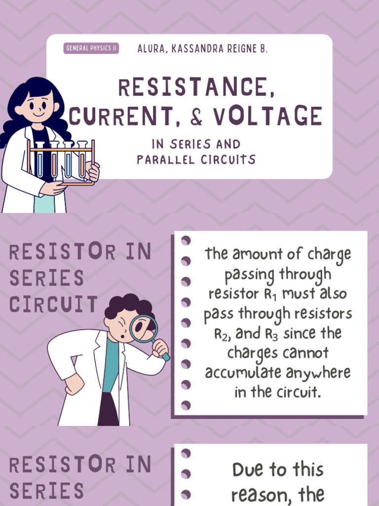 Resistors in Series & Parallel - Kirchhoff's Rules | PDF | Series And ...