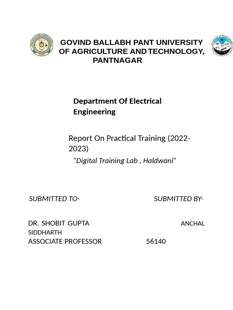 Govind Ballabh Pant University of Agriculture and Technology | PDF