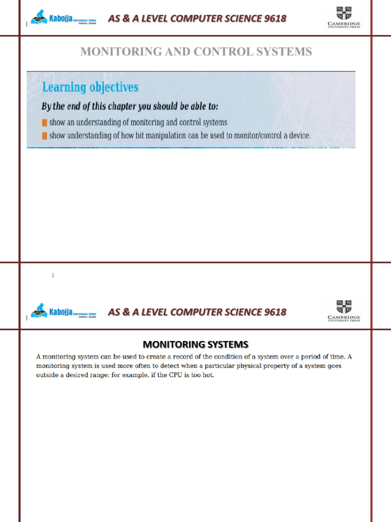 9.bit Manipulation (Monitoring and Control Systems | PDF | Analog To Digital Converter ...