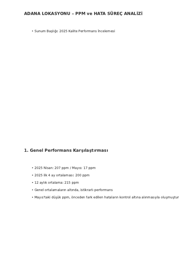 ADANA PPM Sunum Slaytlari | PDF