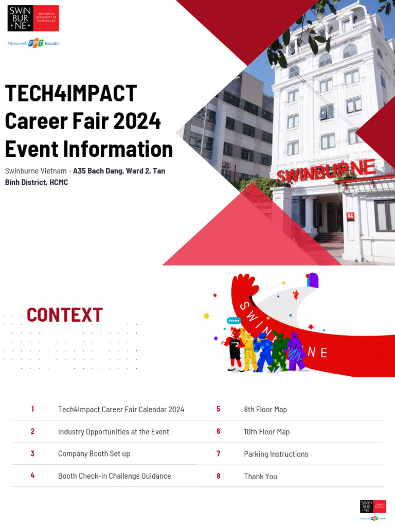 Tech4Impact Career Week 2024 Event Information | PDF