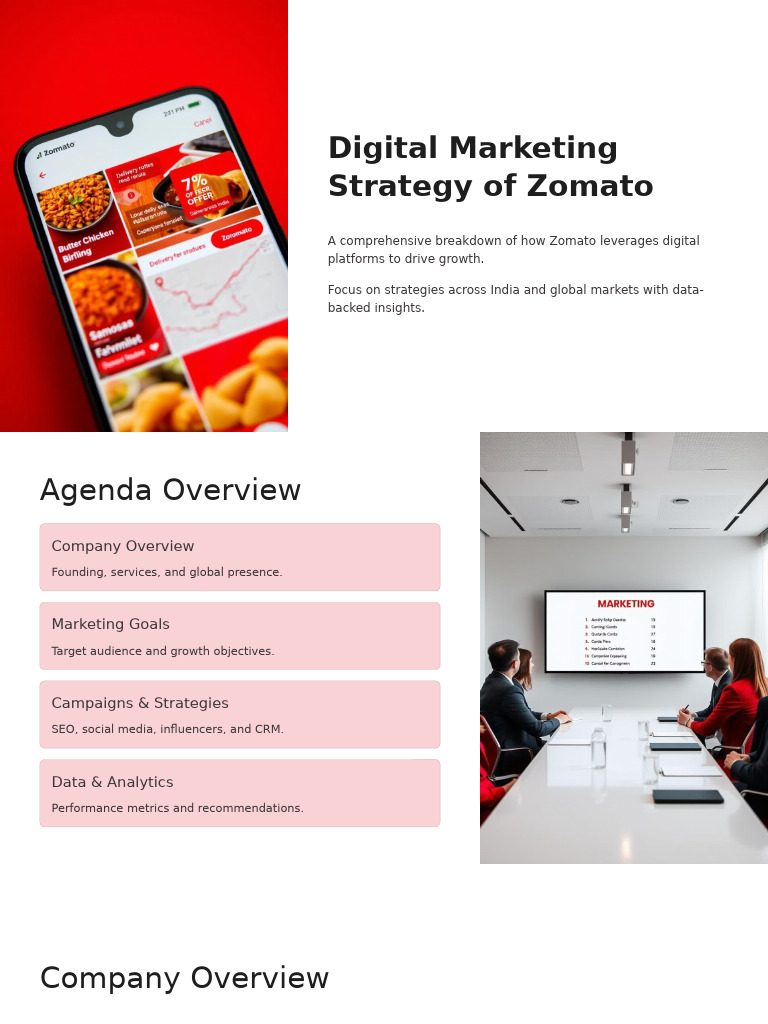 Digital Marketing Strategy of Zomato | PDF | Digital Marketing ...
