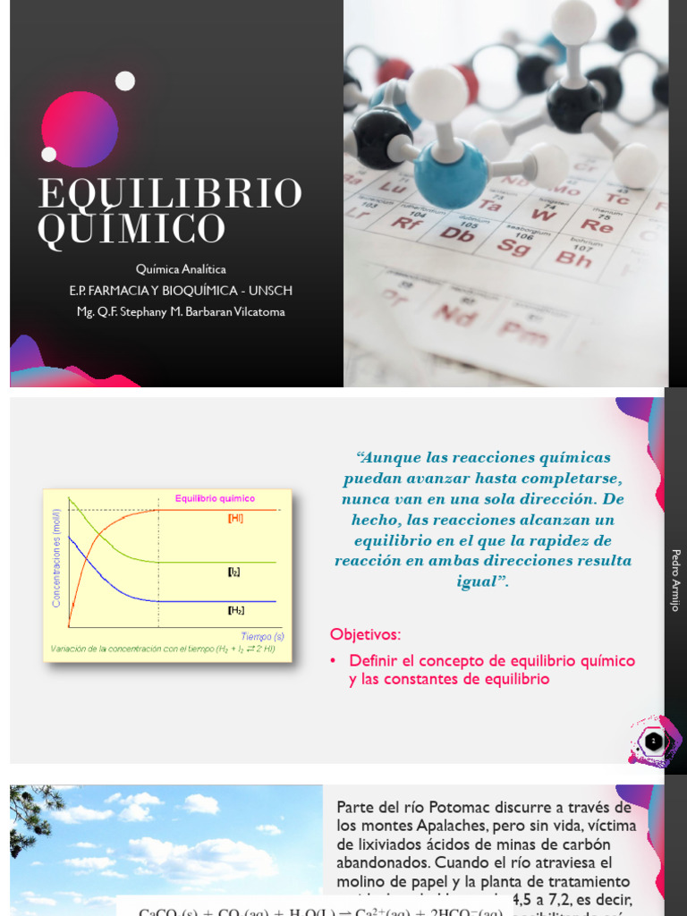 Equilibrio Quimico | PDF | Solubilidad | Equilibrio químico