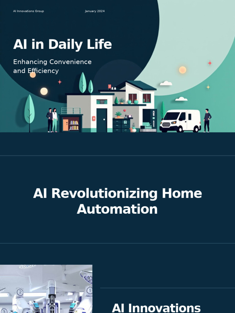 AI Transforming Daily Life: Key Areas | PDF