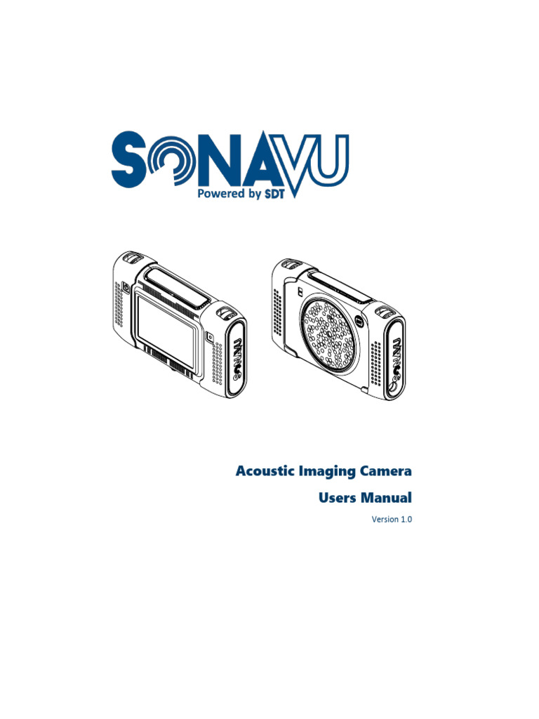 SonaVu V1 (1) 英文说明书 | PDF | Usb | Microphone