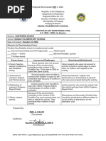 Template - SELG SSLG Annual Accomplishment Report | PDF