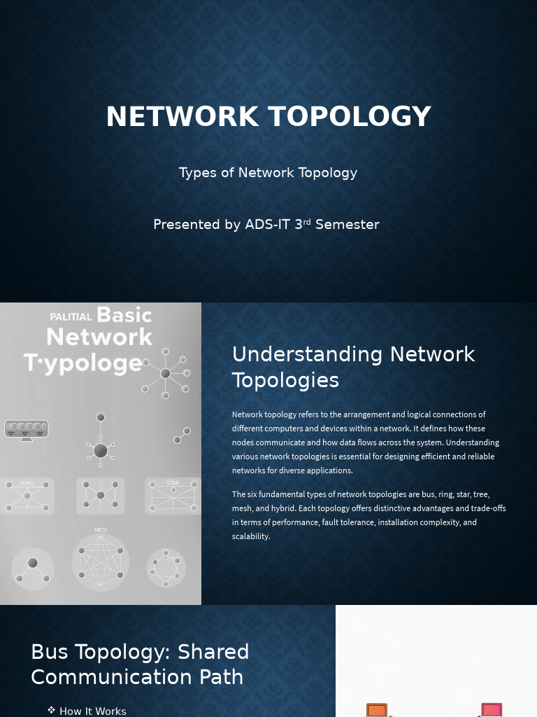 Network-Topologies and its types | PDF | Network Topology | Computer ...