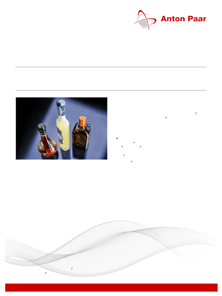 XPAIA101EN C ApplReport Alcohol Measurement Using DMA | PDF ...