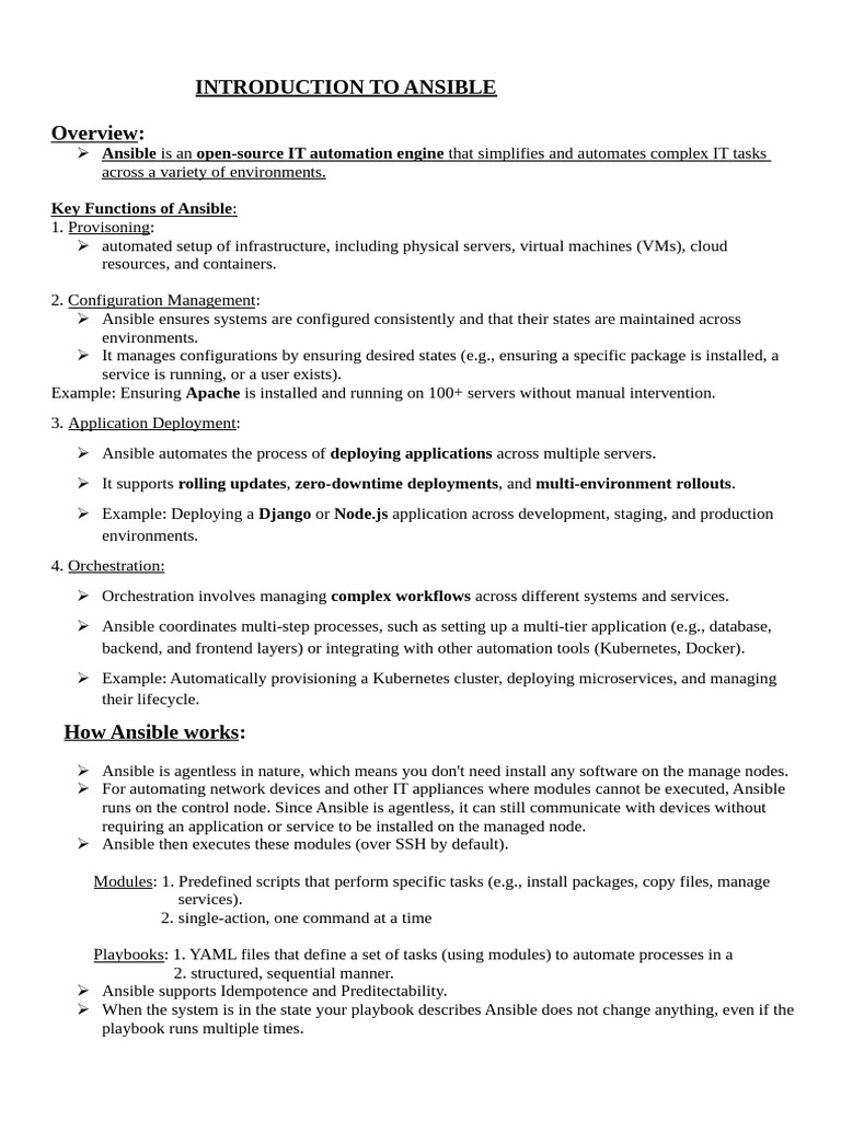 Ansible | PDF | Computing | Software Engineering