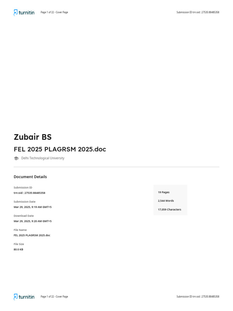Delhi Technological University FEL 2025 Report | PDF | Banks | Voucher