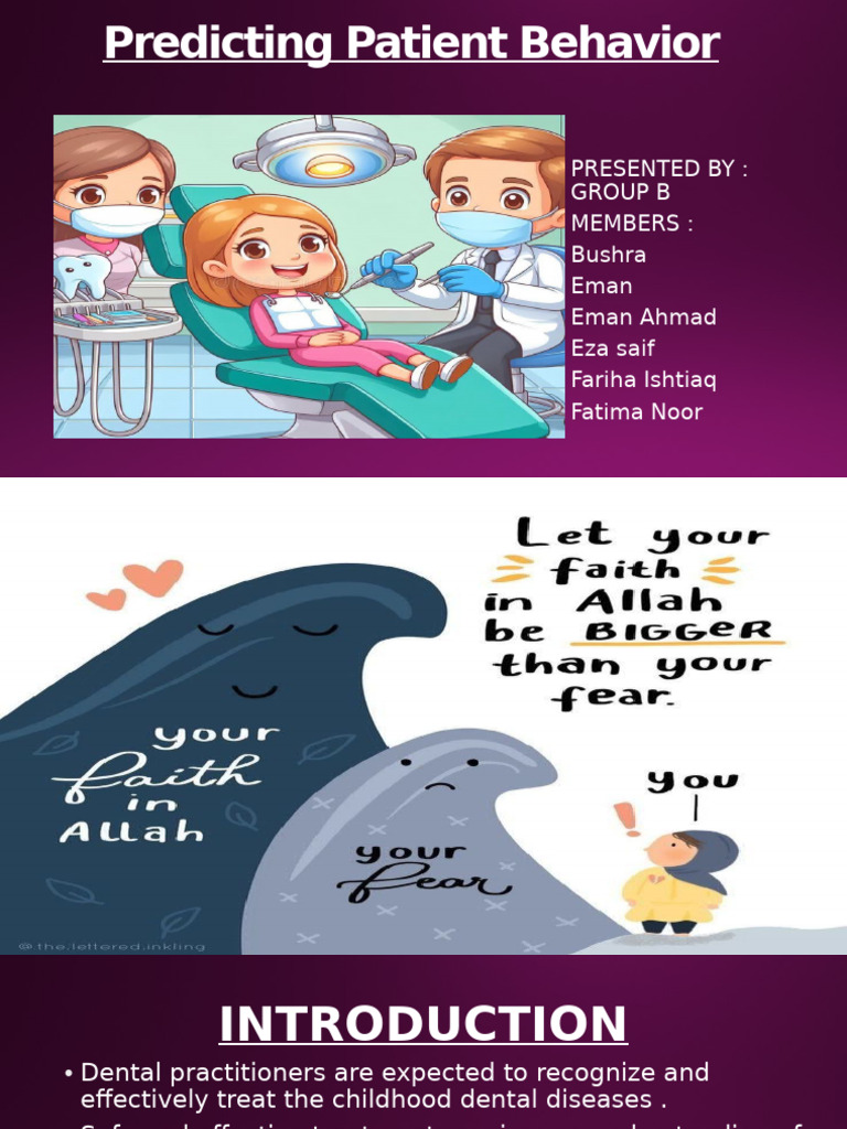 Predicting Patient Behavior | PDF | Anxiety | Behavior