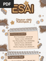 Contoh Esai Pendek | PDF