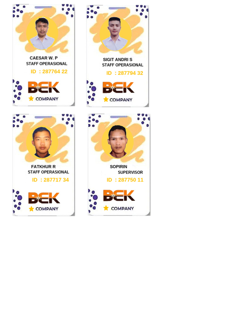 Id Card Sesar | PDF