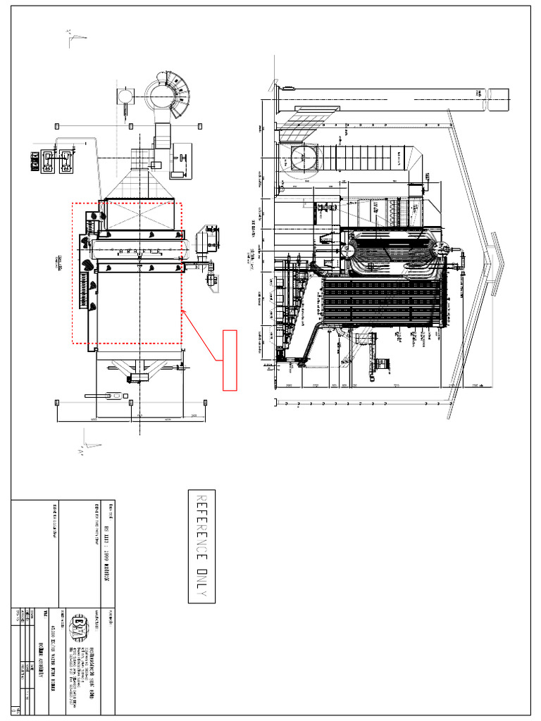45 TPH RG Layout GA New Boiler | PDF