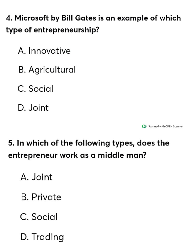 1-Entrepreneurship Objectives | PDF