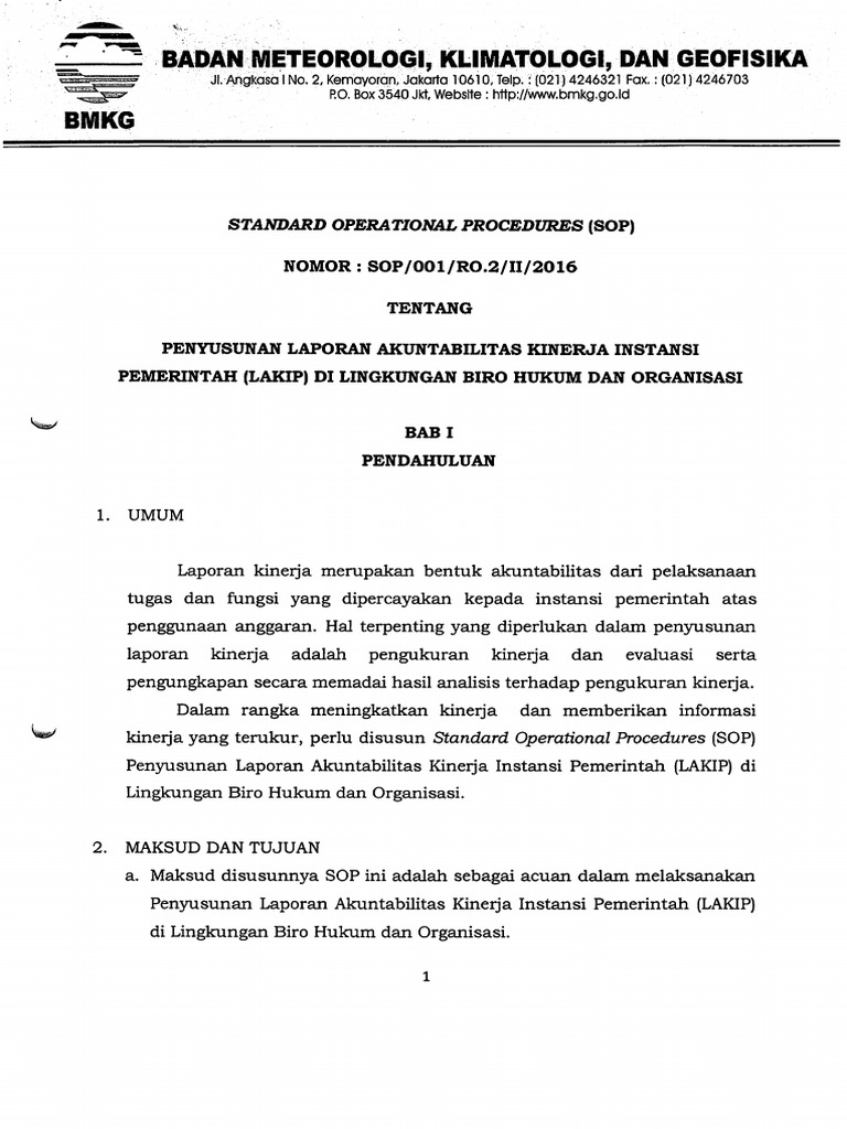Penyusunan Laporan Akuntabilitas Kinerja Instansi Pemerintah - Lakip ...
