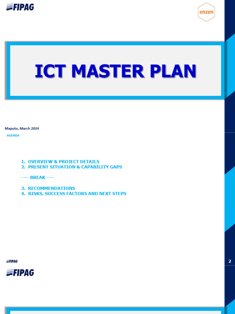 Ict Master Plan Presentation - Rocs Final-V1.0 | PDF | Chief Information Officer | Information ...