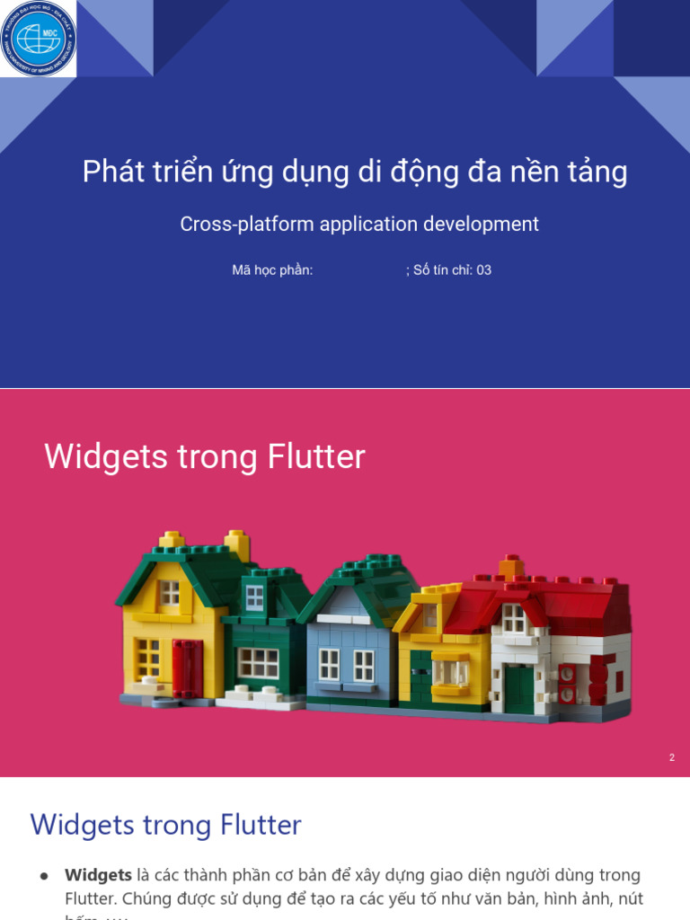 Widgets Trong Flutter | PDF