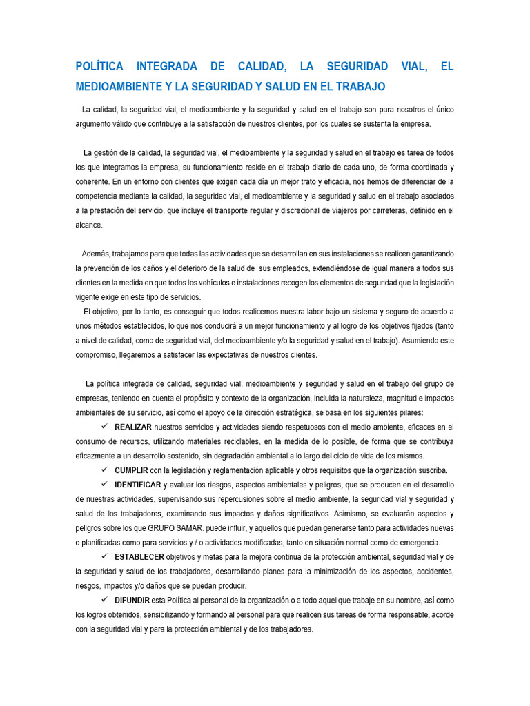 Carta de Compromiso Ambiental (DEVOLVER FIRMADA) | PDF | Calidad (comercial) | Valores