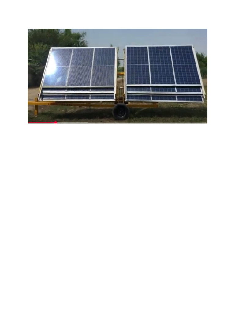 Solar Trolly | PDF