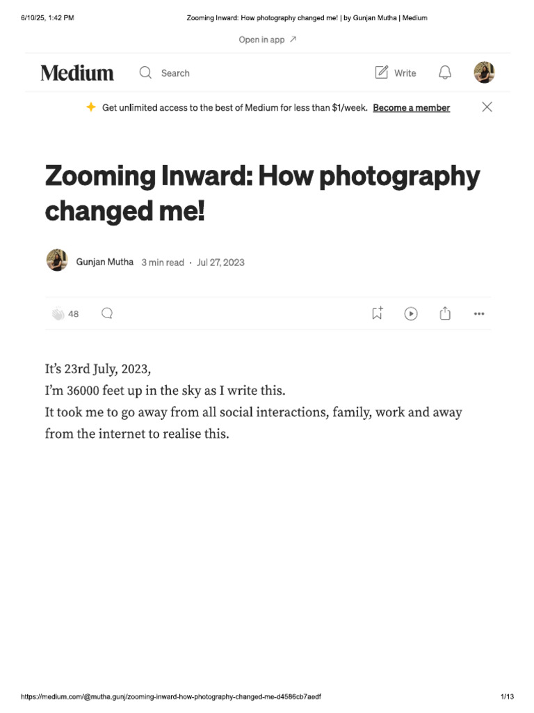 Zooming Inward | PDF