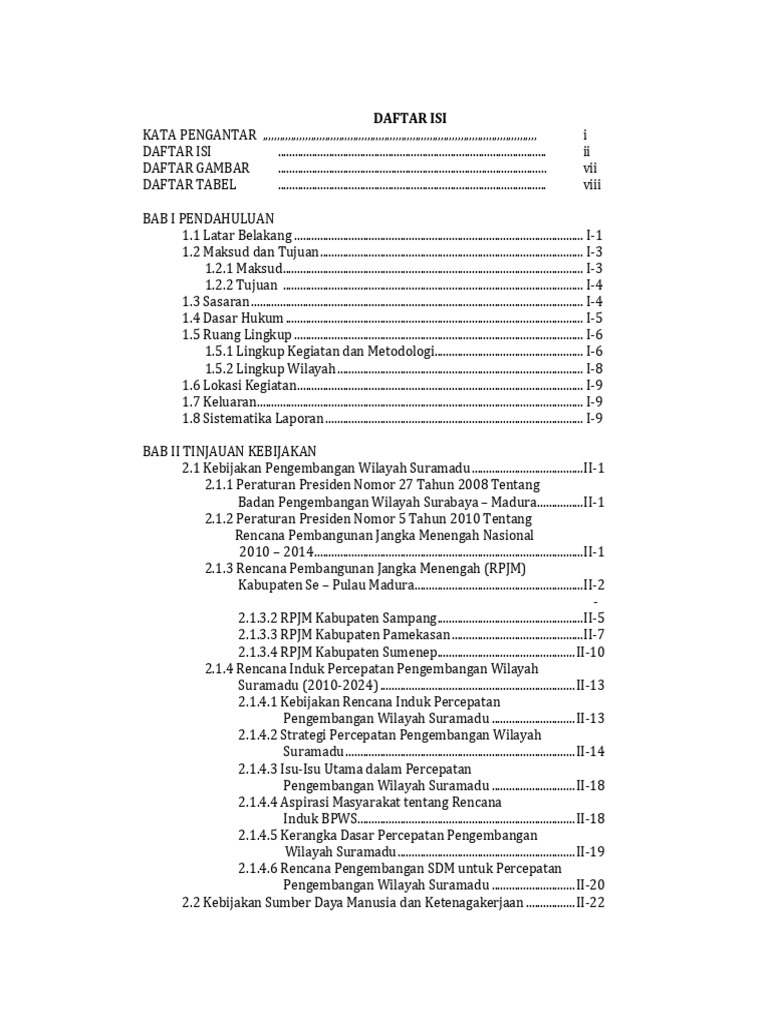 Daftar Isi | PDF