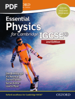 TextbookCambridge IGCSE Physics 4th Edition Hodder - Optimized | PDF