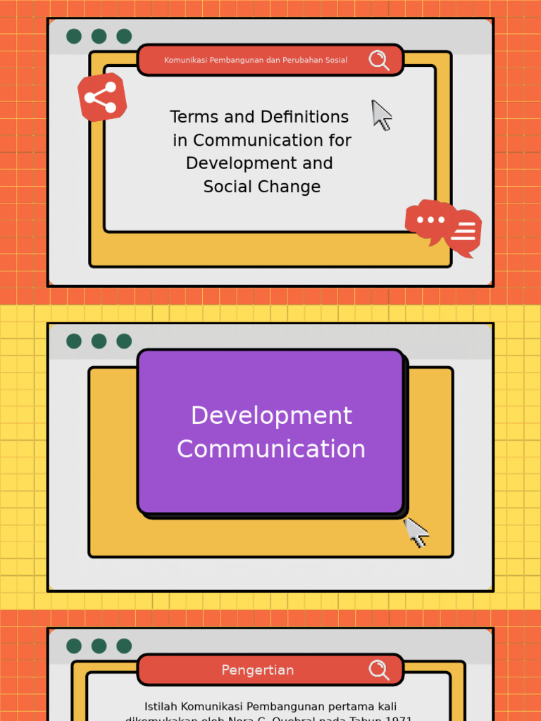 Komunikasi Pembangunan Dan Perubahan Sosial | PDF