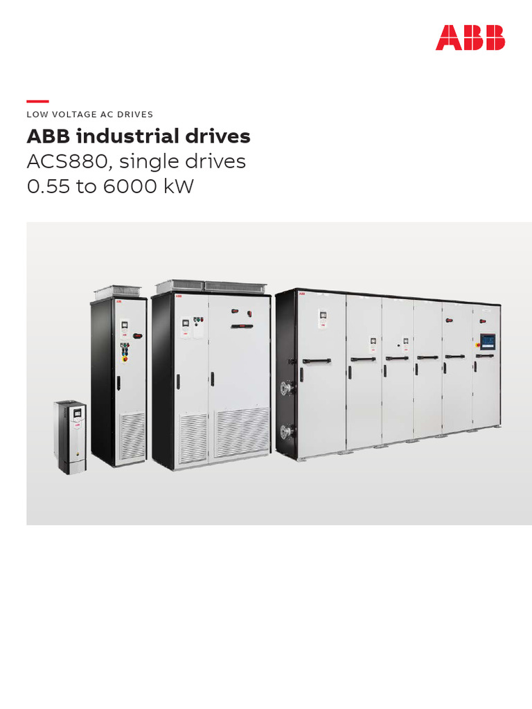 ACS880 Single Drives Catalog 3AUA0000098111 RevT en | PDF | Life Cycle ...
