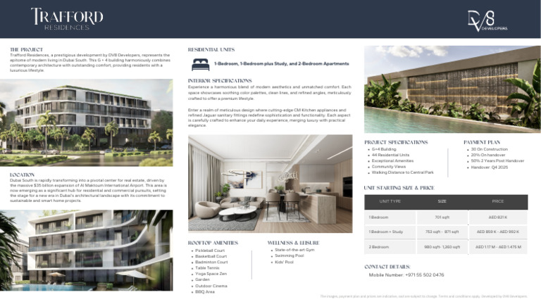 Trafford Residences Factsheet | PDF