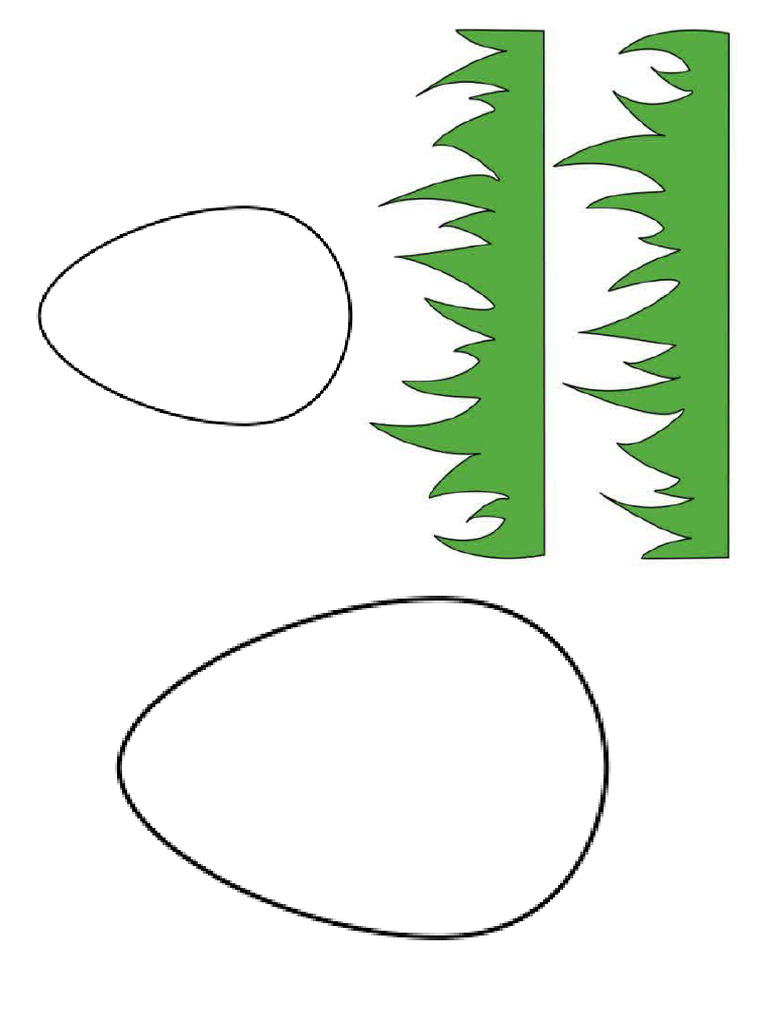 Eggs and Grass Template | PDF