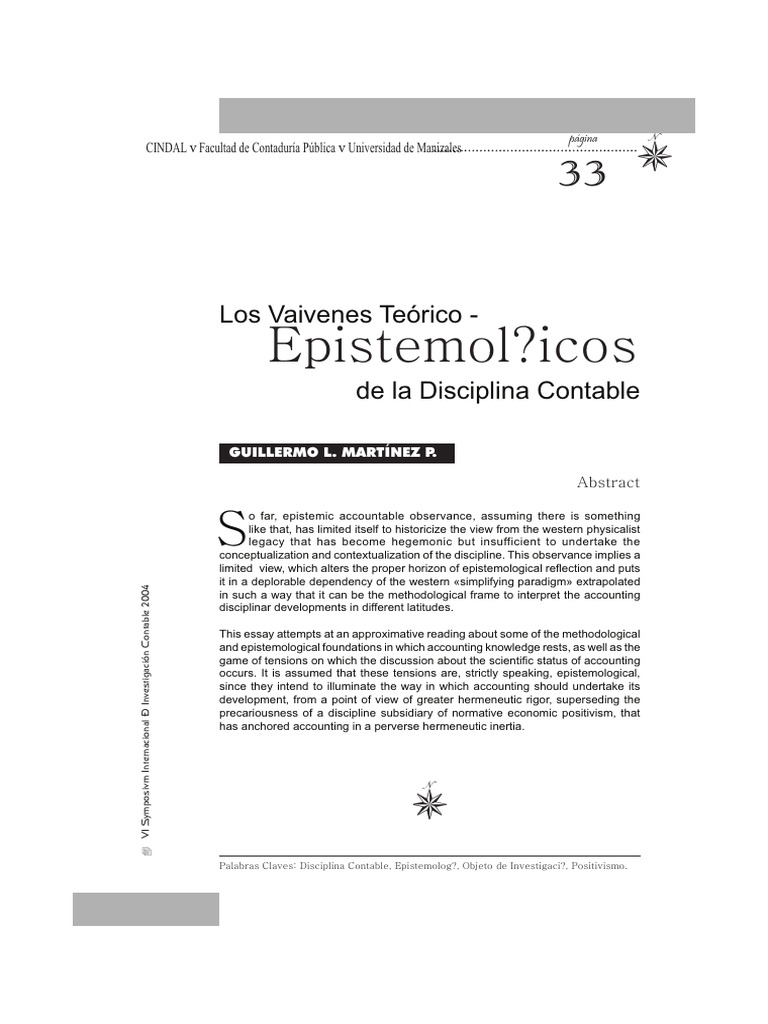 De La Disciplina Contable: Cindal Facultad de Contaduría Pública ...