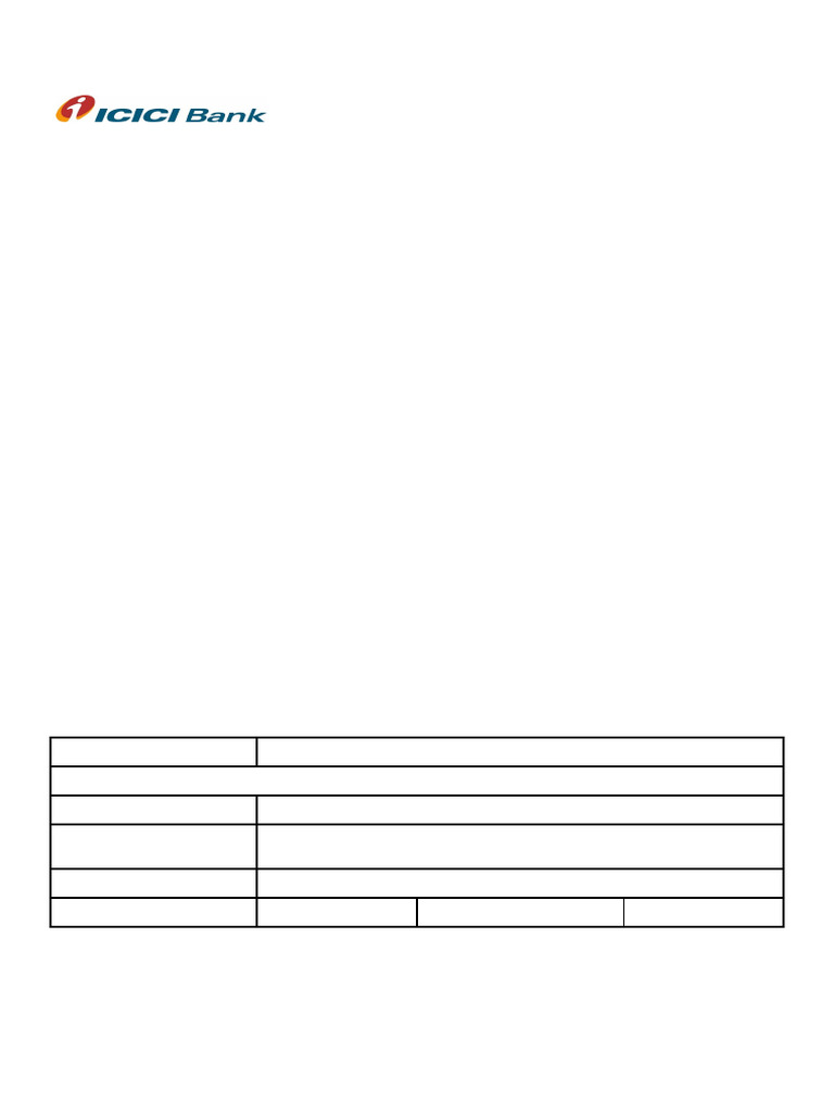 Insta Overdraft Facility (Insta Od) Application Form: Application Id ...