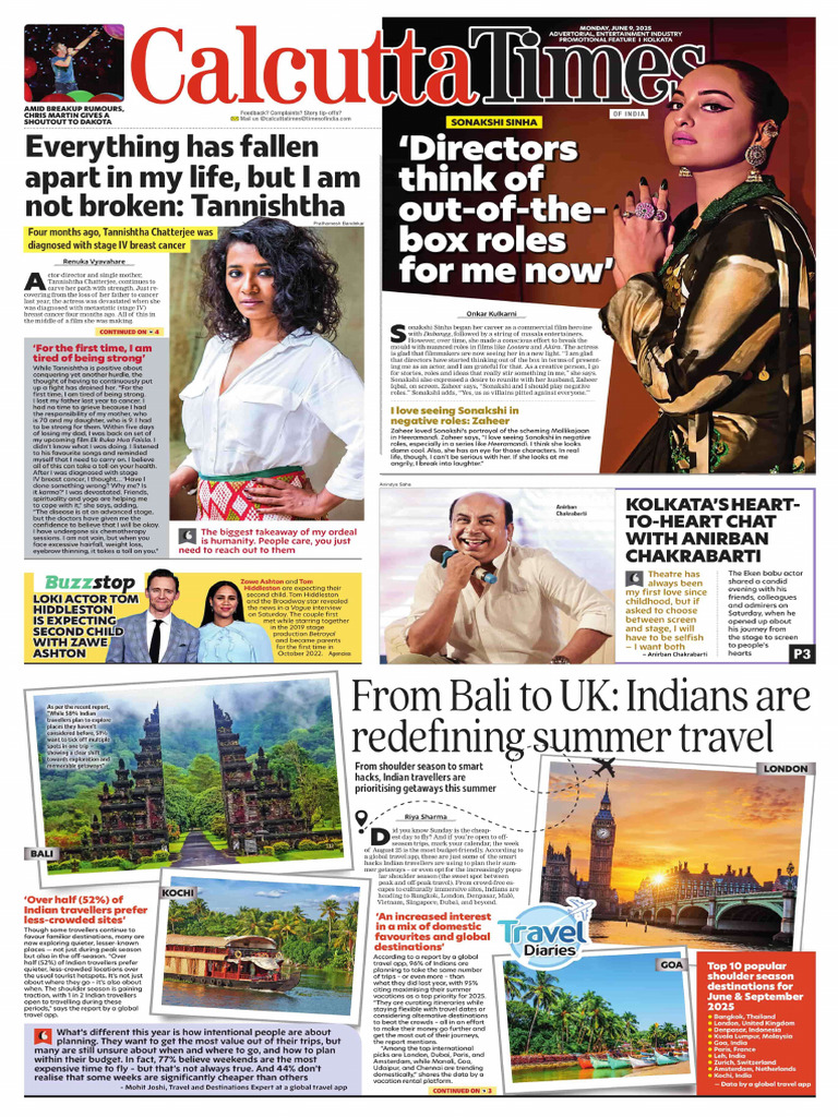 ToI Kolkata Times 09.06.2025 | PDF
