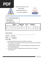 Math p6 Questions From Nesa | PDF | Area