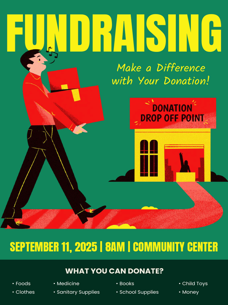 Fundraising Poster | PDF