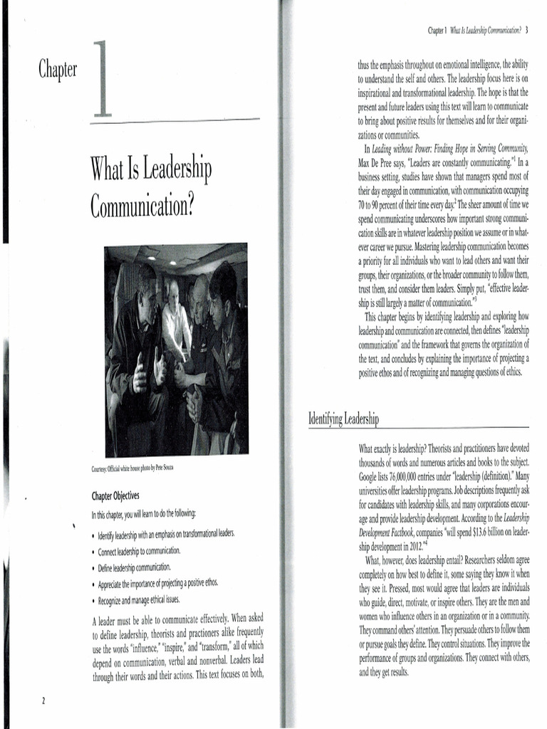 What Is Leadership Communication | PDF